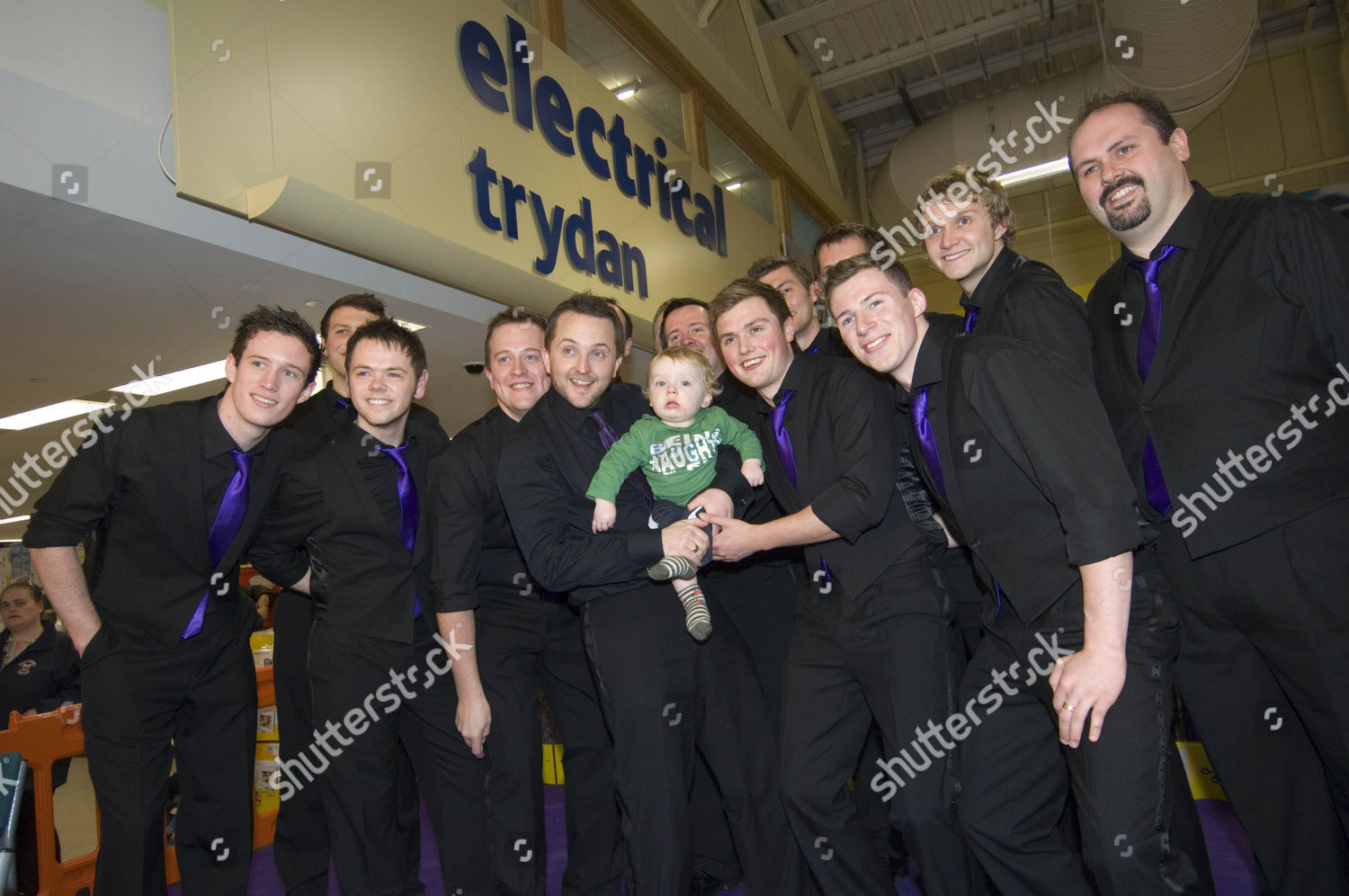 Only Men Aloud Male Choir Editorial Stock Photo - Stock Image ...