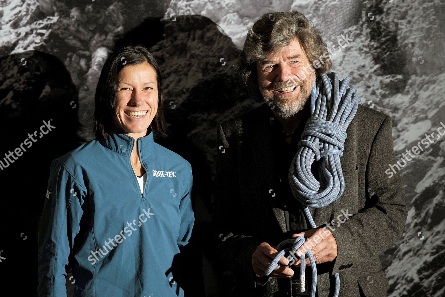 Extreme Alpine Climber Reinhold Messner Multiple Editorial Stock Photo ...