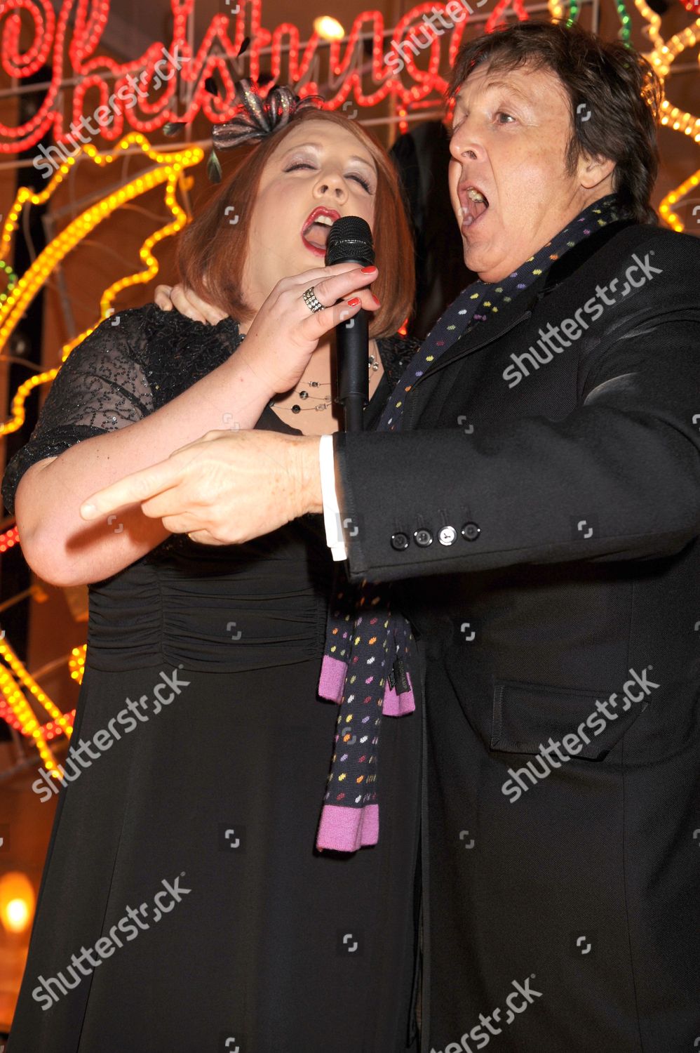Peter Kay Geraldine Mcqueen Paul Mccartney Editorial Stock Photo ...