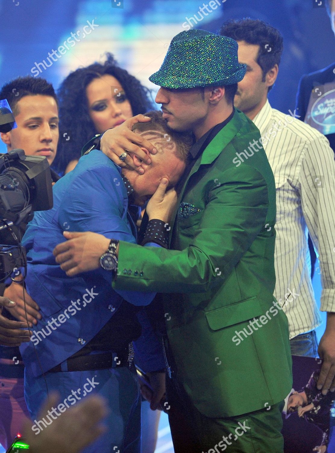 Singer Mehrzad Marashi R Embraces Second Editorial Stock Photo - Stock ...