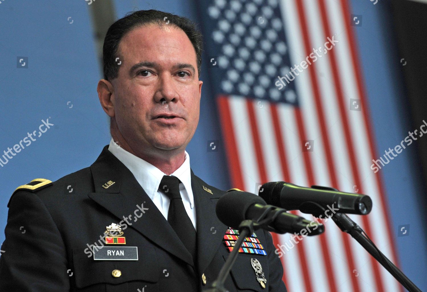 Brigadier General Michael Ryan Commander V Editorial Stock Photo ...