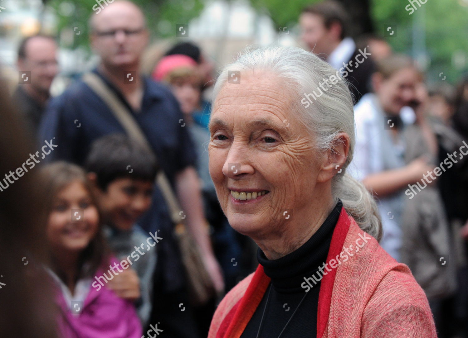 Scientist Jane Goodall Arrives Premiere Film Editorial Stock Photo ...