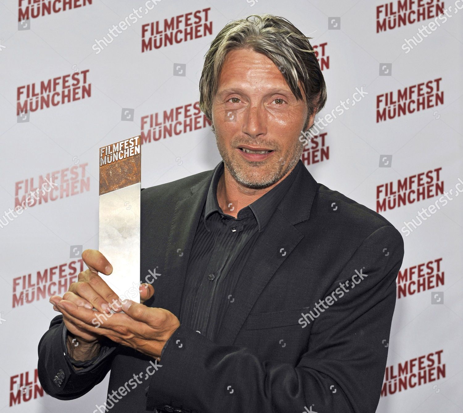Danish Actor Mads Mikkelsen Poses His Editorial Stock Photo - Stock ...