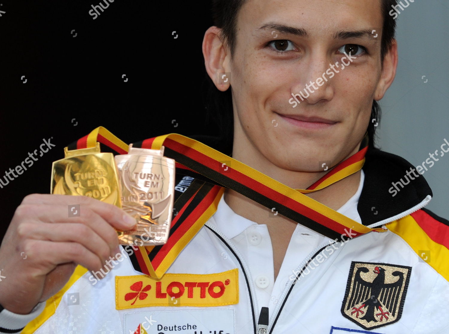 German Gymnast Marcel Nguyen First His Editorial Stock Photo - Stock ...