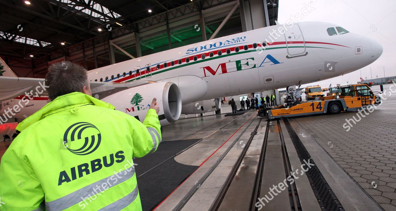 Employee Airbus Directs Airbus A320 Serial Editorial Stock Photo ...