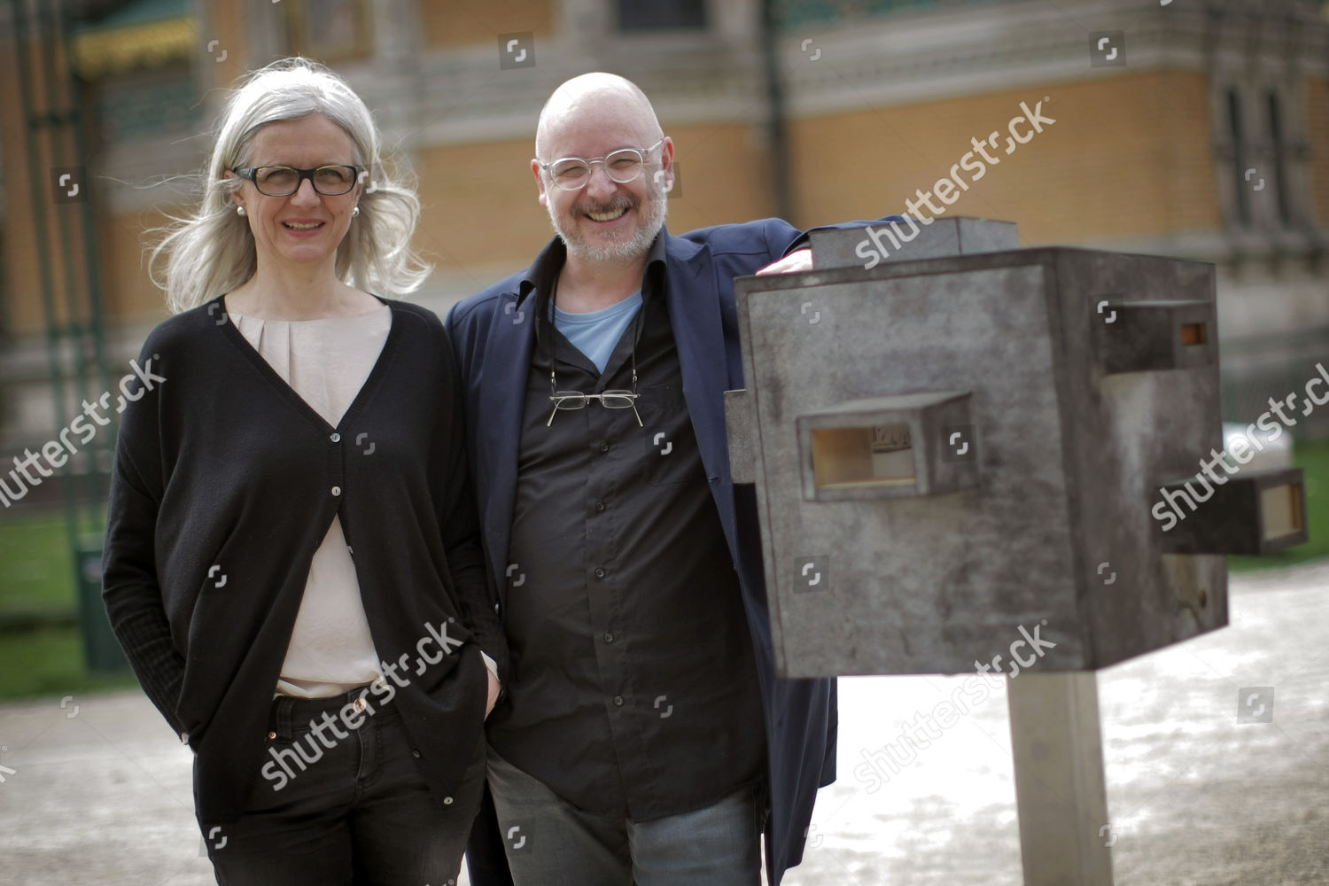 Artists Caroline Bachmann L Swiss Stefan Editorial Stock Photo - Stock ...