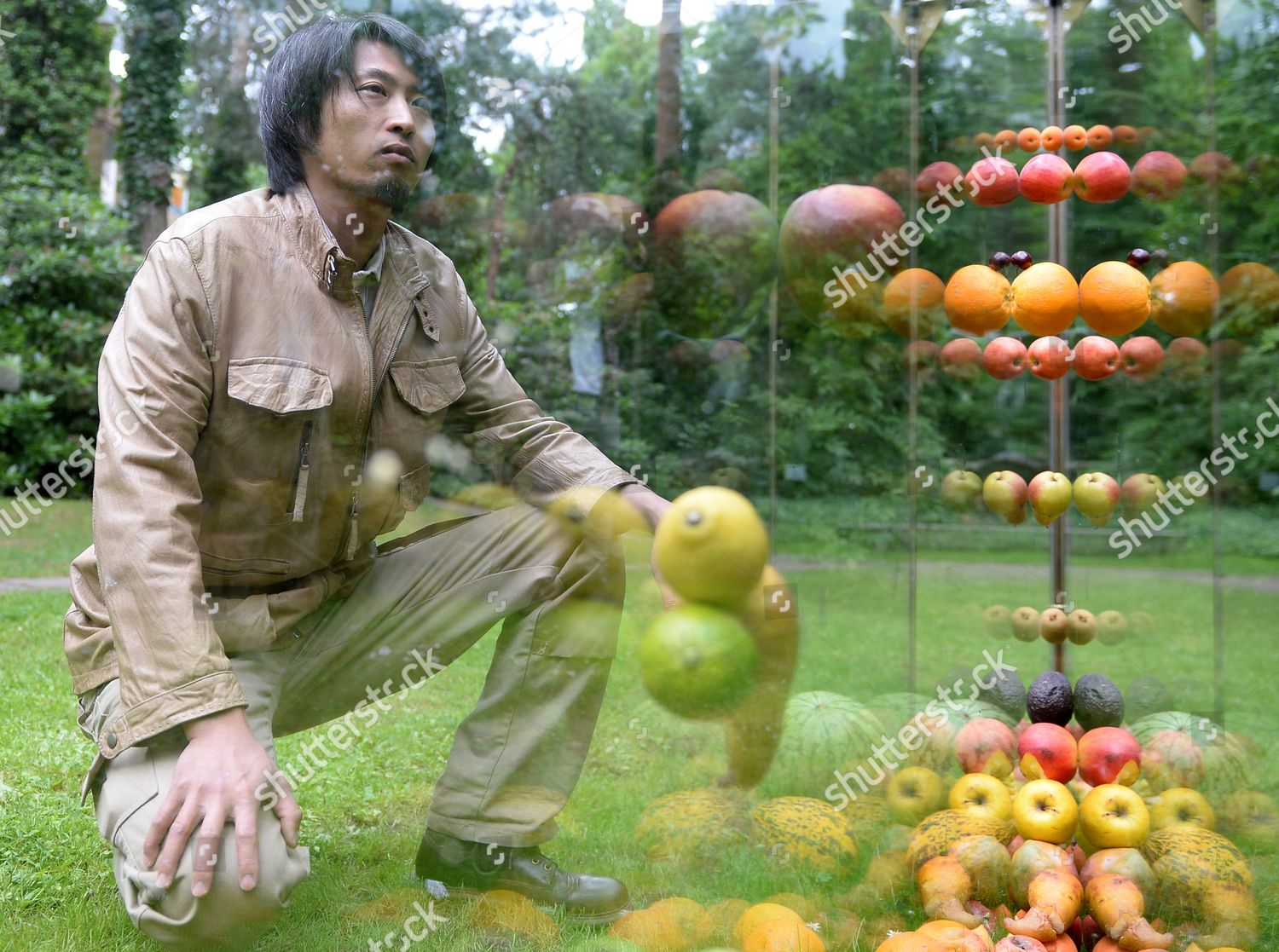 Japanese Artist Reijiro Wada Looks His Editorial Stock Photo - Stock ...