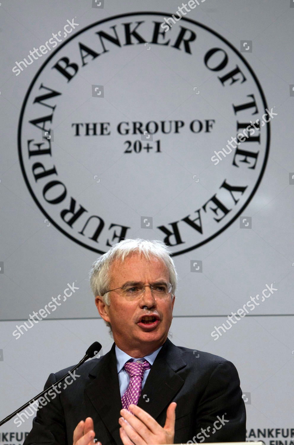Peter Sands Ceo British Standard Chartered Editorial Stock Photo ...