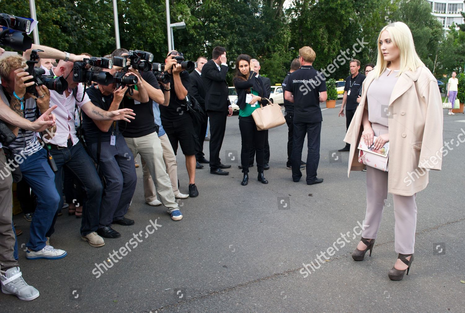 Us Actress Model Hayley Hasselhoff R Editorial Stock Photo - Stock ...