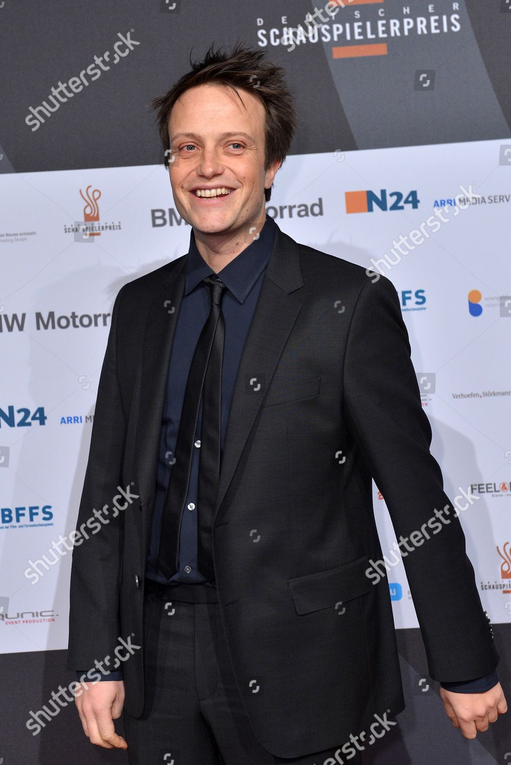 German Actor August Diehl Arrives German Editorial Stock Photo - Stock ...