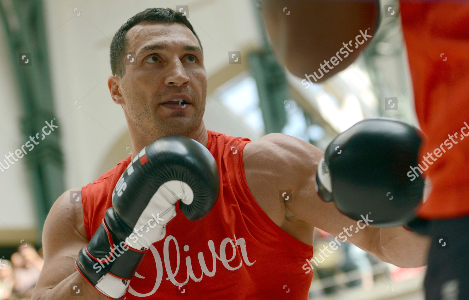 Ukrainian Heavyweight Boxing World Champion Wladimir Editorial Stock ...