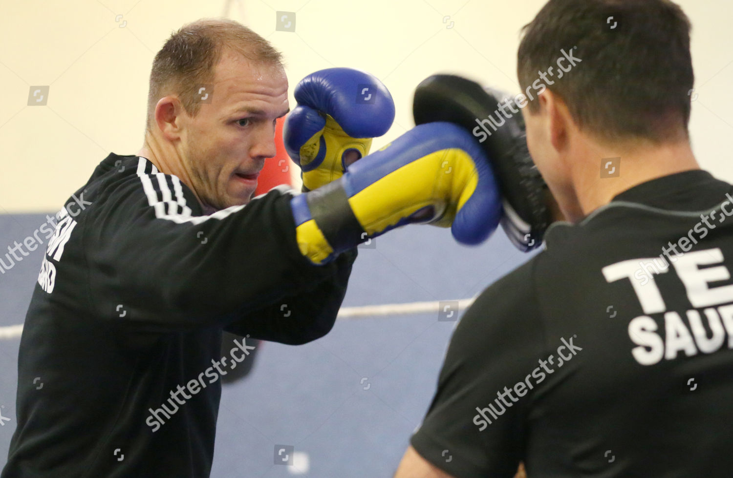 Professional Boxer Juergen Braehmer L During Editorial Stock Photo ...