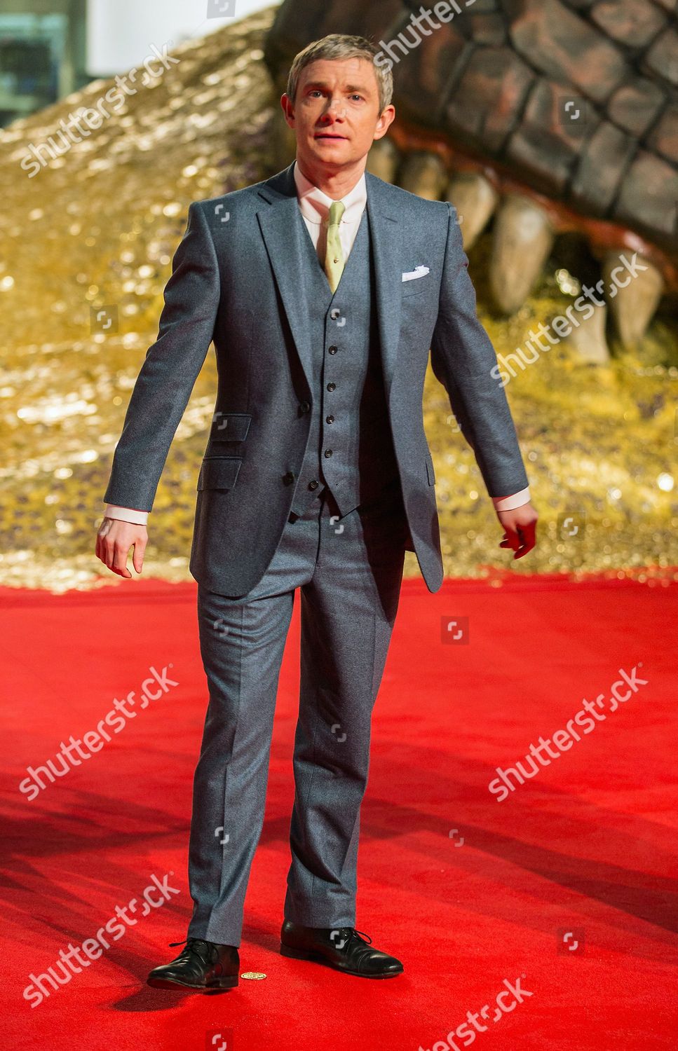 British Actor Martin Freeman Arrives European Editorial Stock Photo ...