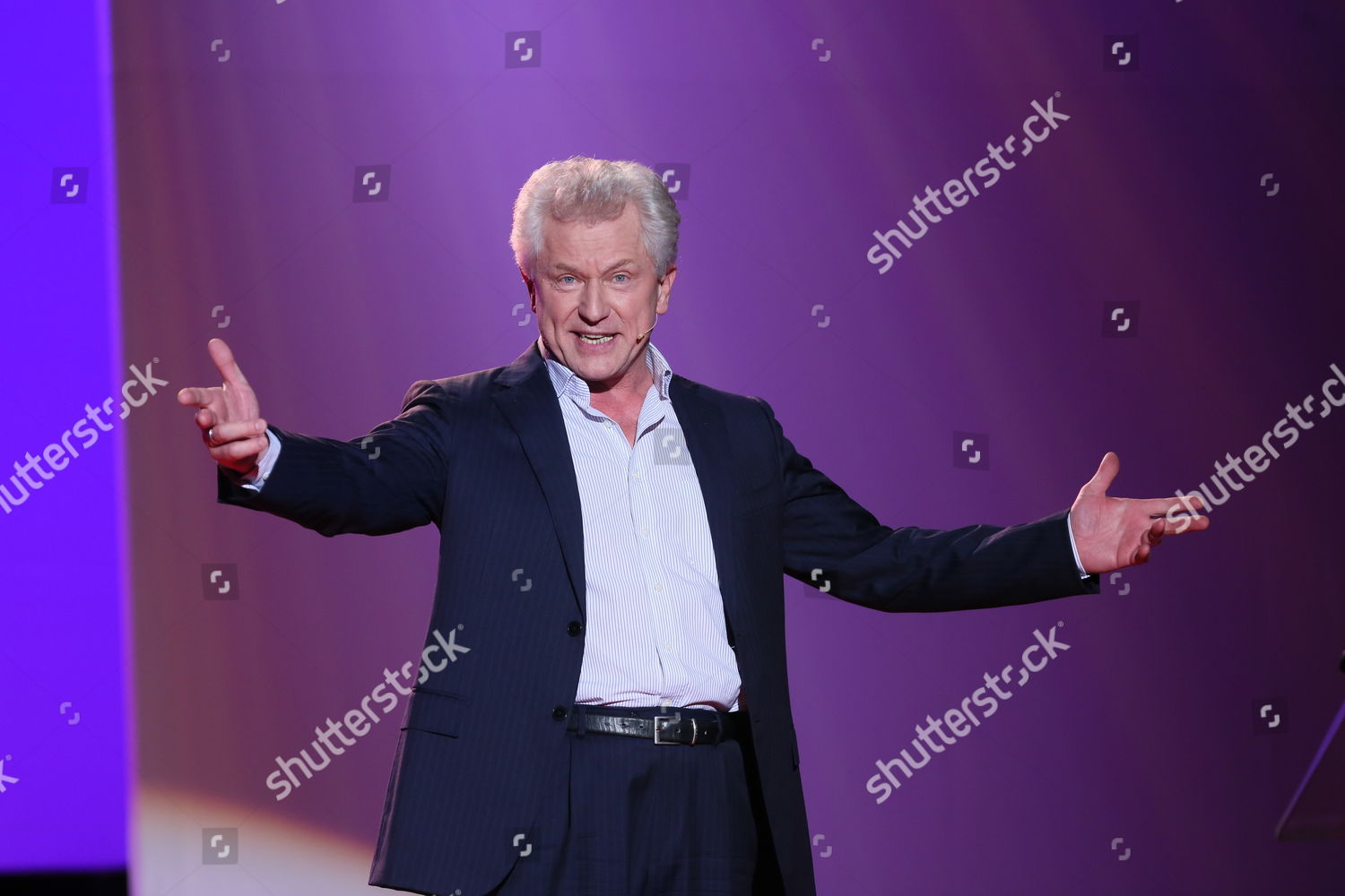 German Actor Miroslav Nemec Speaks On Editorial Stock Photo - Stock ...