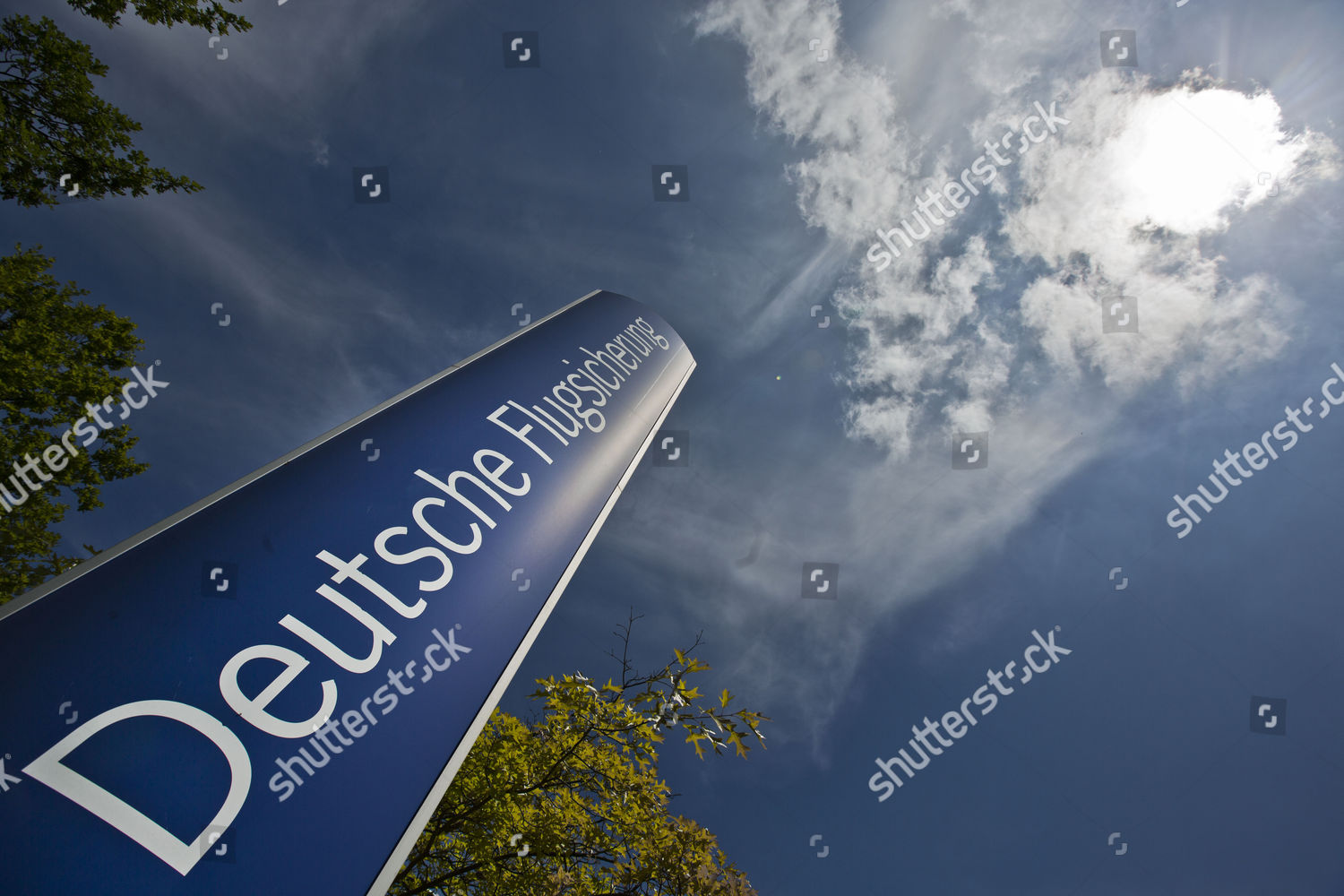 Logo Deutsche Flugsicherung Dfs Responsible Air Editorial Stock Photo ...