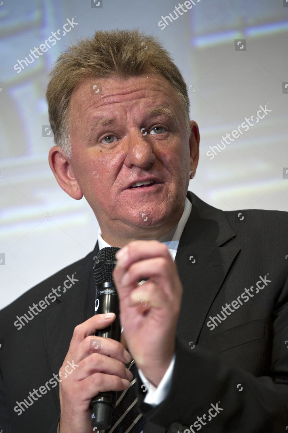 Andreas Renschler Member Daimler Managing Board Editorial Stock Photo ...