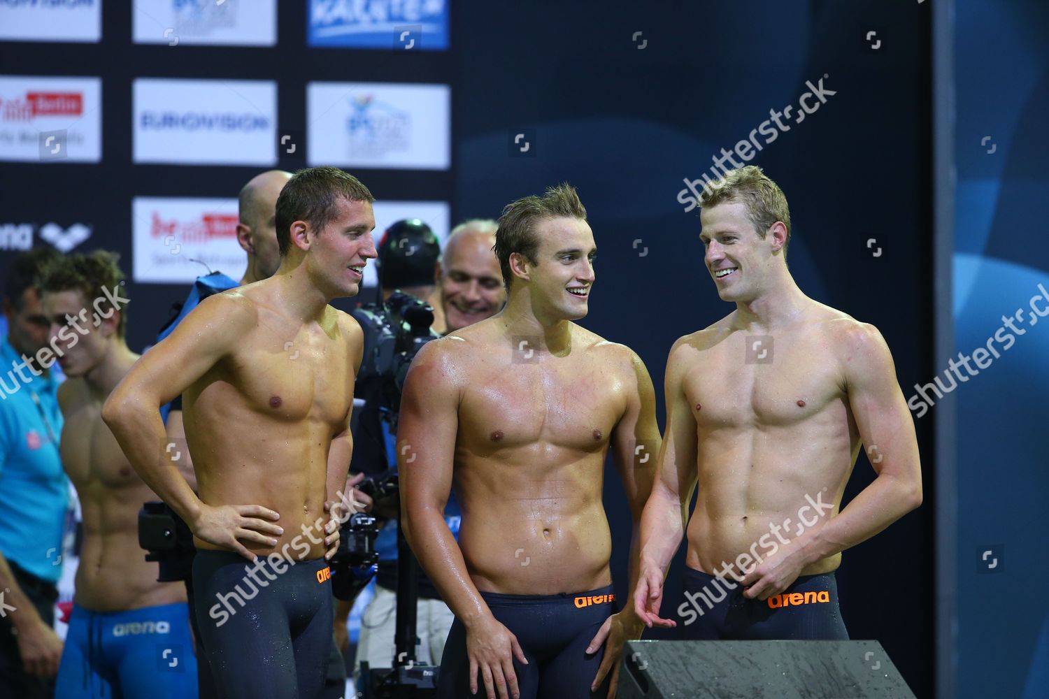 Clemens Rapp Yannick Lebherz Robin Backhaus Editorial Stock Photo - Stock Image | Shutterstock