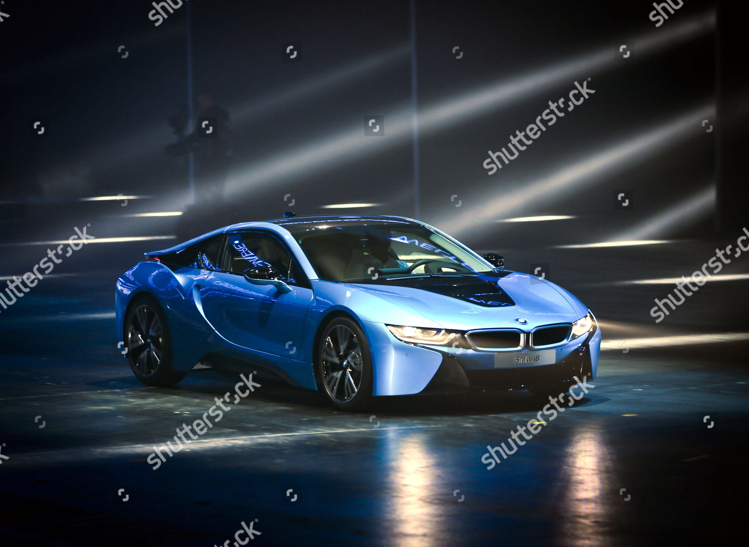 Bmw I8 Hybrid Sports Car Seen Editorial Stock Photo - Stock Image ...