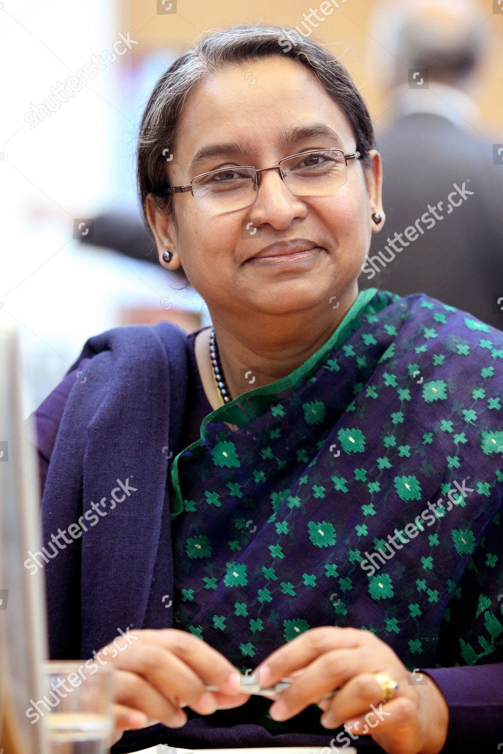 Bangladeshi Foreign Minister Dipu Moni Pictured Editorial Stock Photo ...
