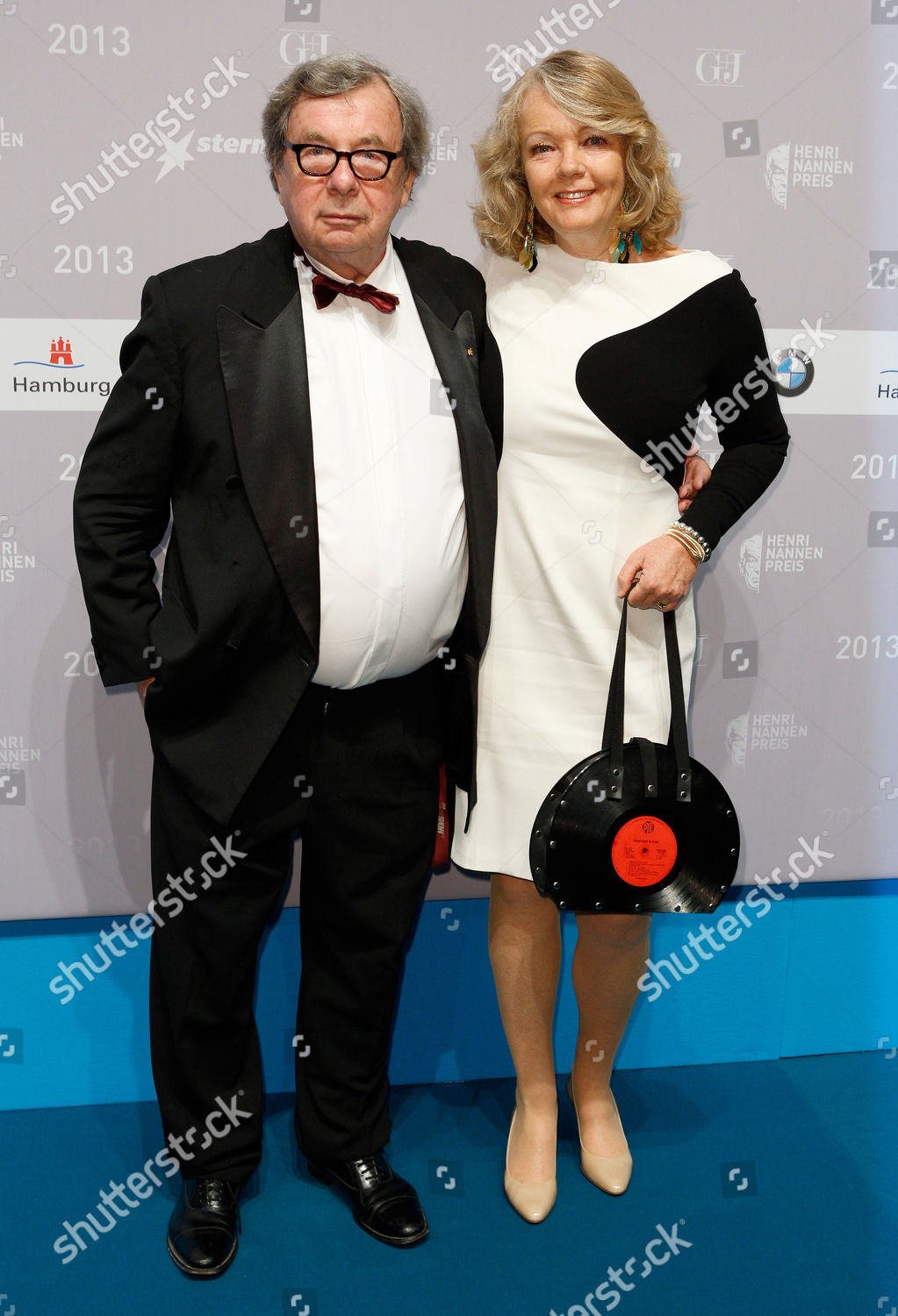 Hellmuth Karasek His Wife Armgard Seegers Editorial Stock Photo - Stock ...
