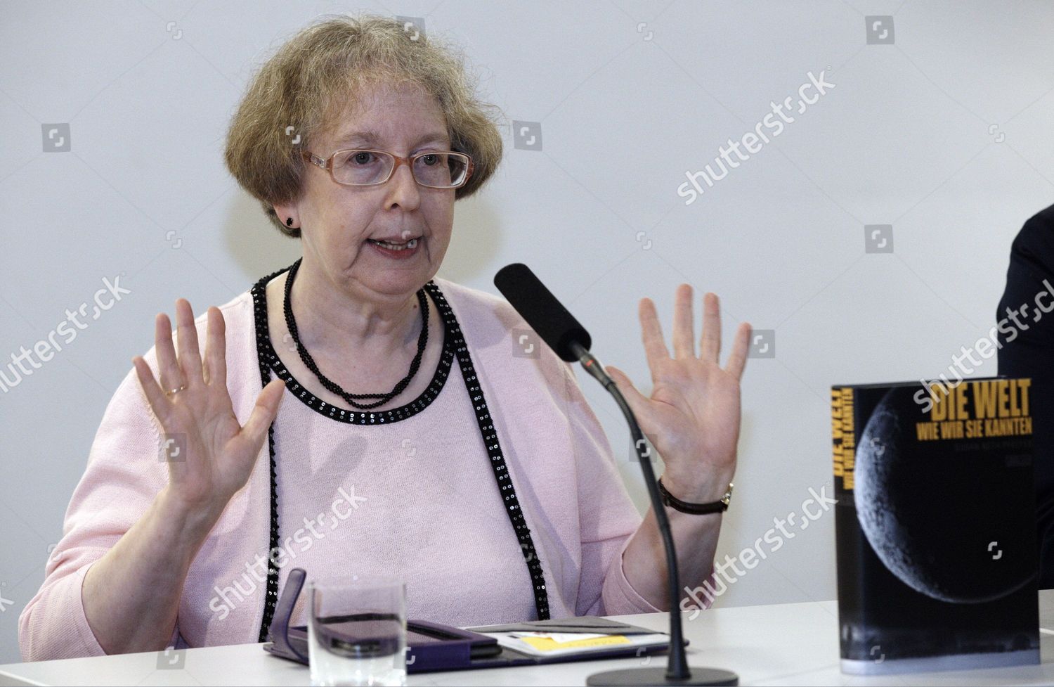 Us Author Susan Beth Pfeffer Gestures Editorial Stock Photo - Stock ...