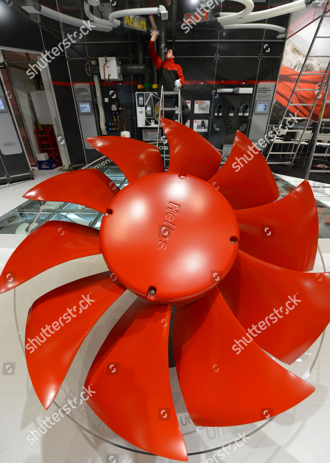 Axial High Performance Fan Displayed Helios Editorial Stock Photo ...