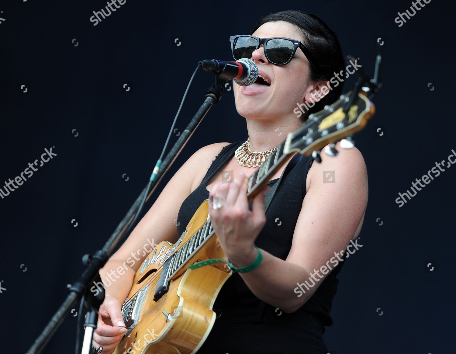 British Singer Gemma Ray Performs During Editorial Stock Photo - Stock ...
