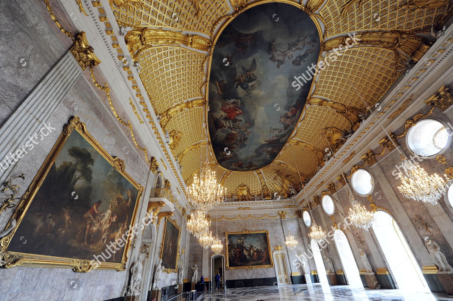 Marble Hall New Palace Presents Itself Editorial Stock Photo - Stock ...