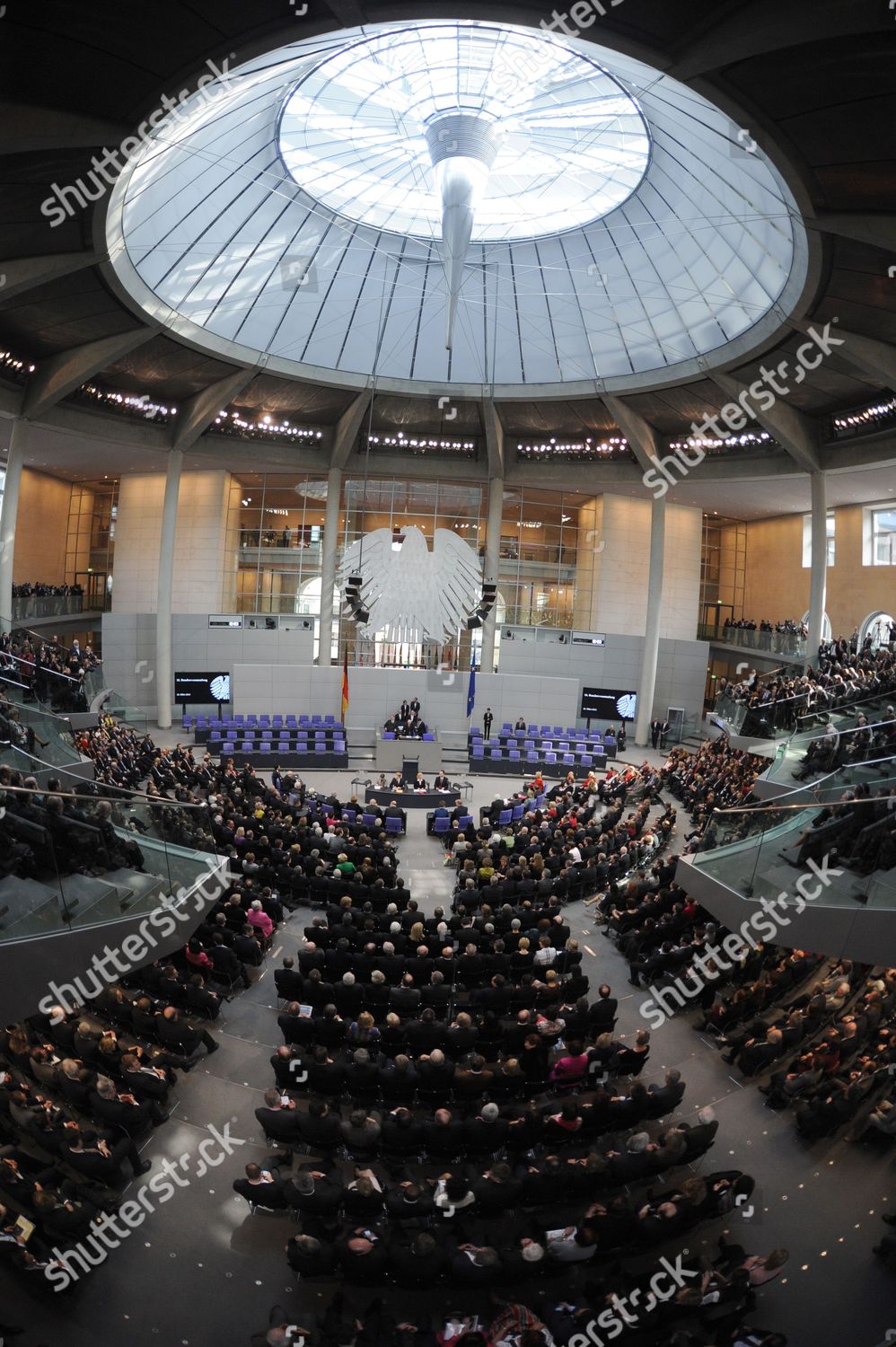 Members German Federal Assembly Gather Bundestag Editorial Stock Photo ...