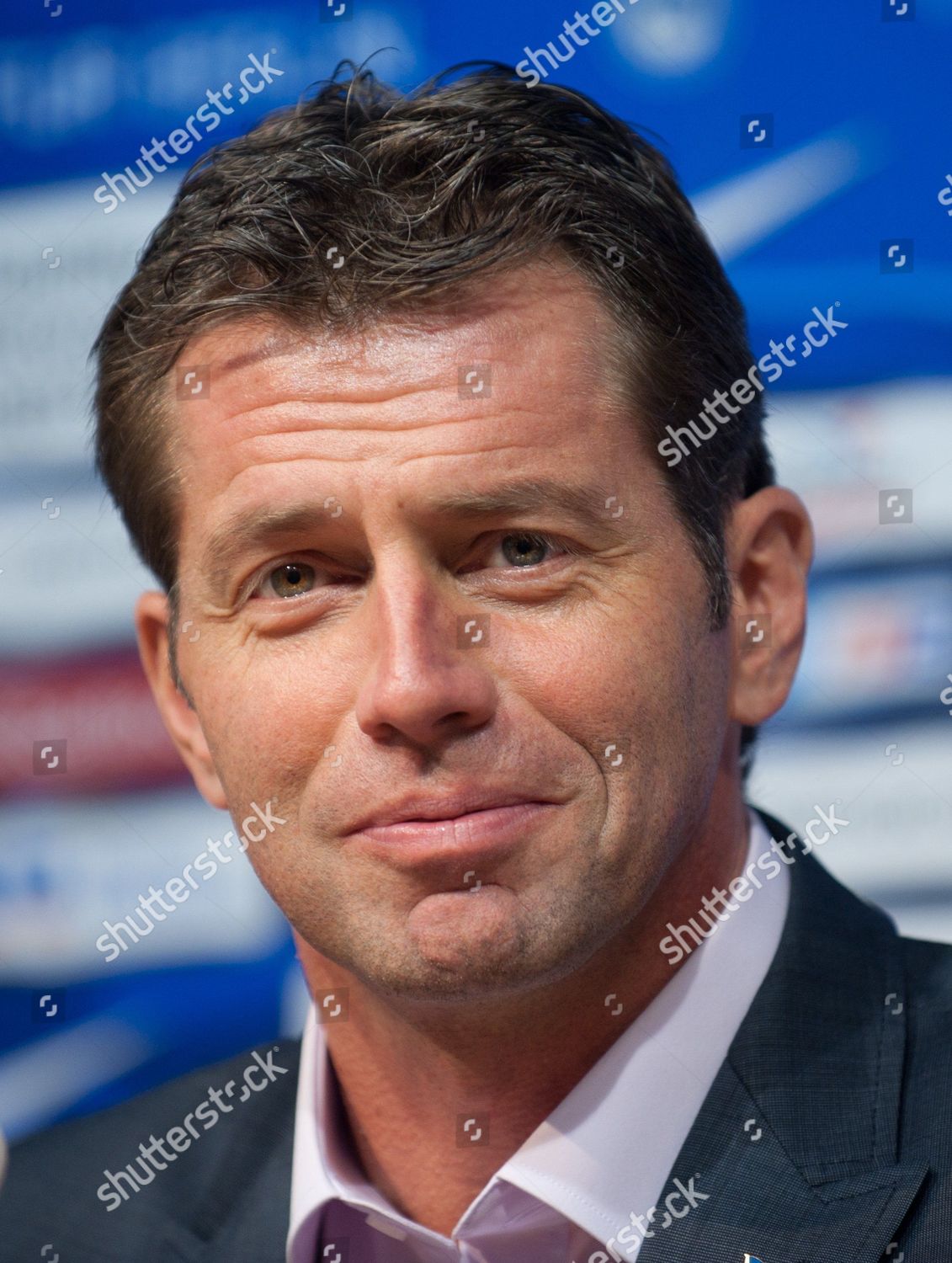 Michael Skibbe Smiles During Press Event Editorial Stock Photo - Stock ...