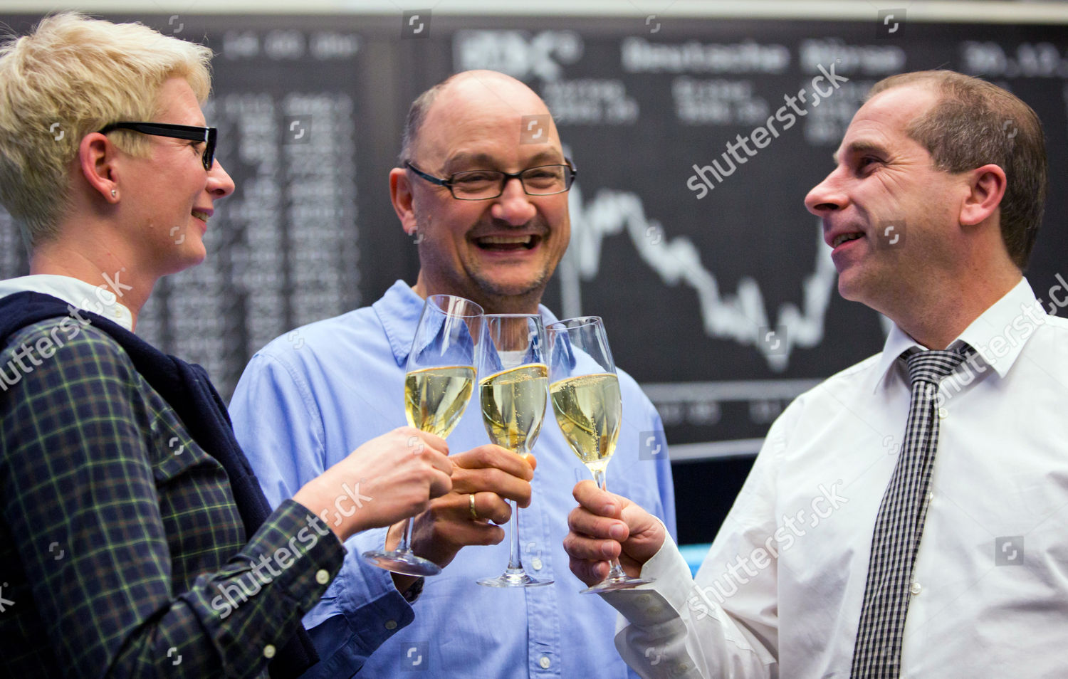 Brokers Toast Glass Sparkling Wine German Editorial Stock Photo - Stock ...