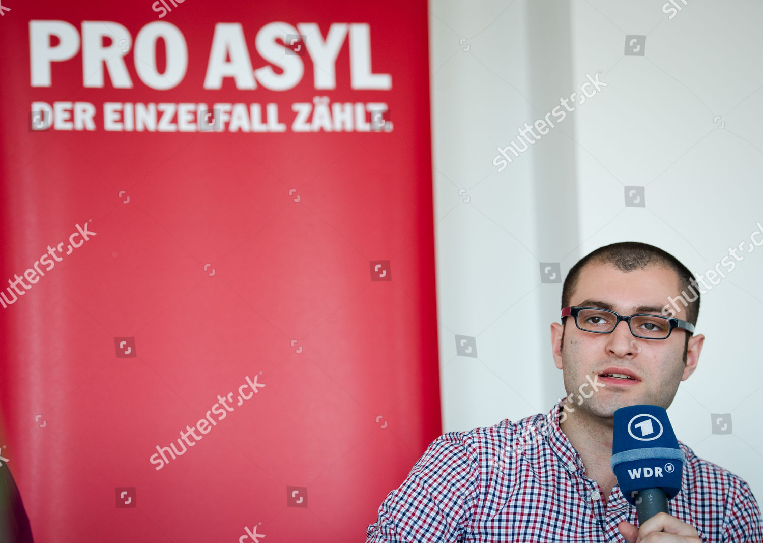 Syrian Law Student Aram Ali Speaks Editorial Stock Photo - Stock Image ...
