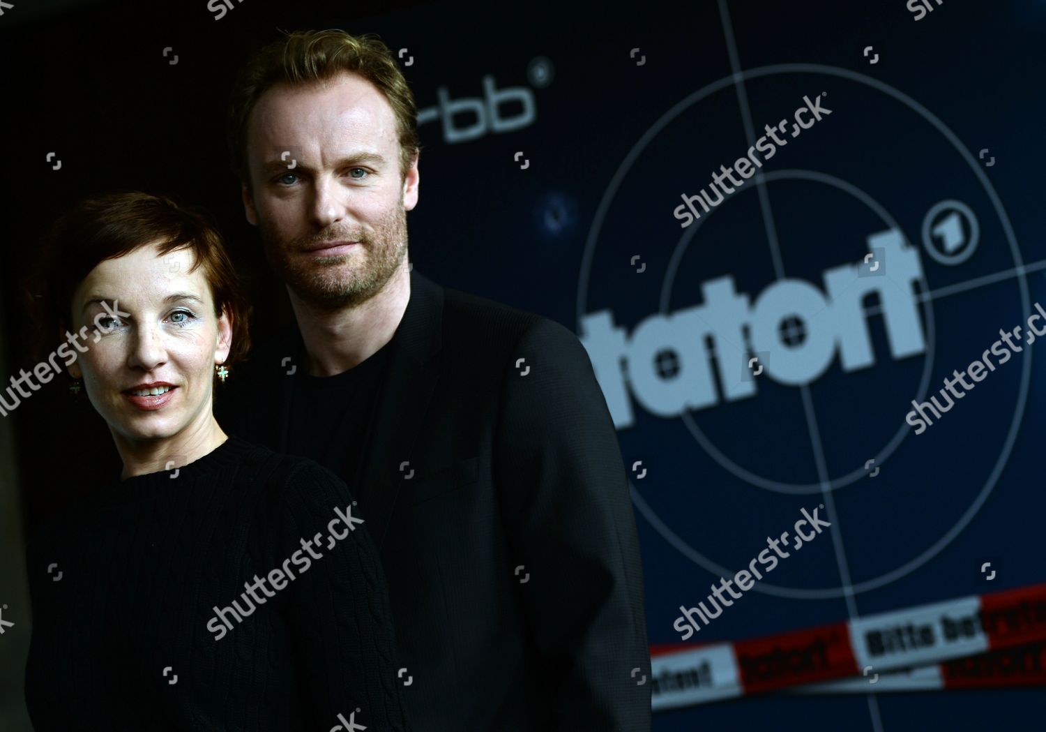 Actors Meret Becker Mark Waschke R Editorial Stock Photo - Stock Image ...