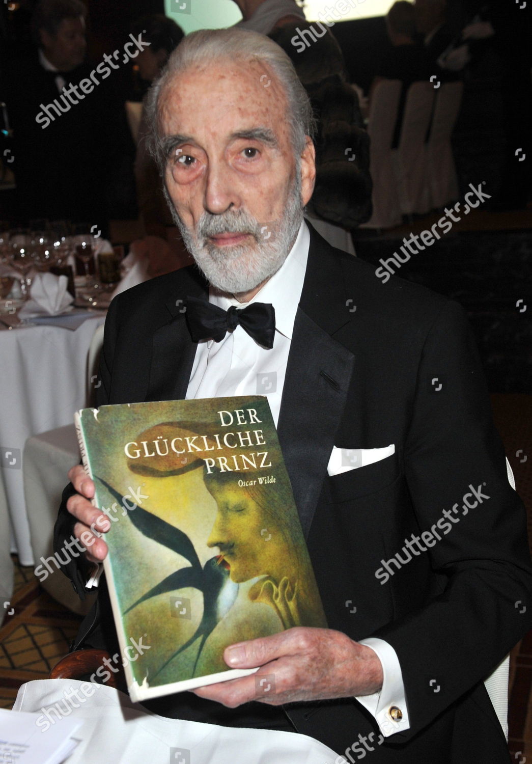 British Actor Christopher Lee Poses Munich Editorial Stock Photo ...