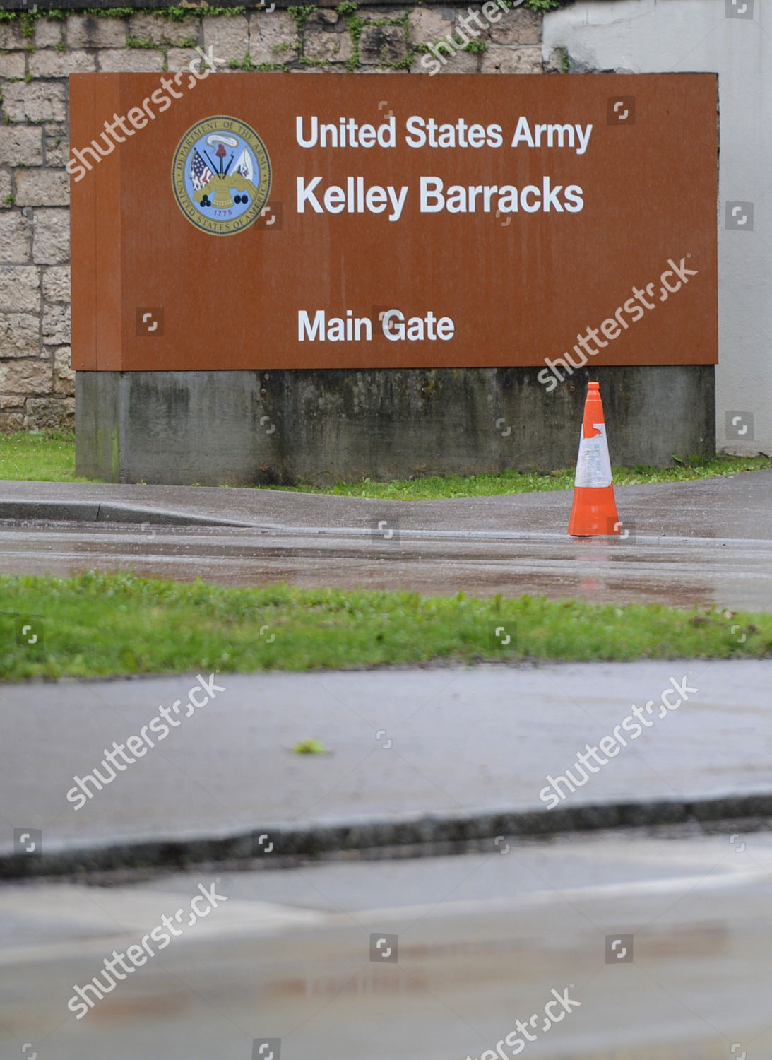 Sign Kelley Barracks Pictured Stuttgart Germany Editorial Stock Photo ...