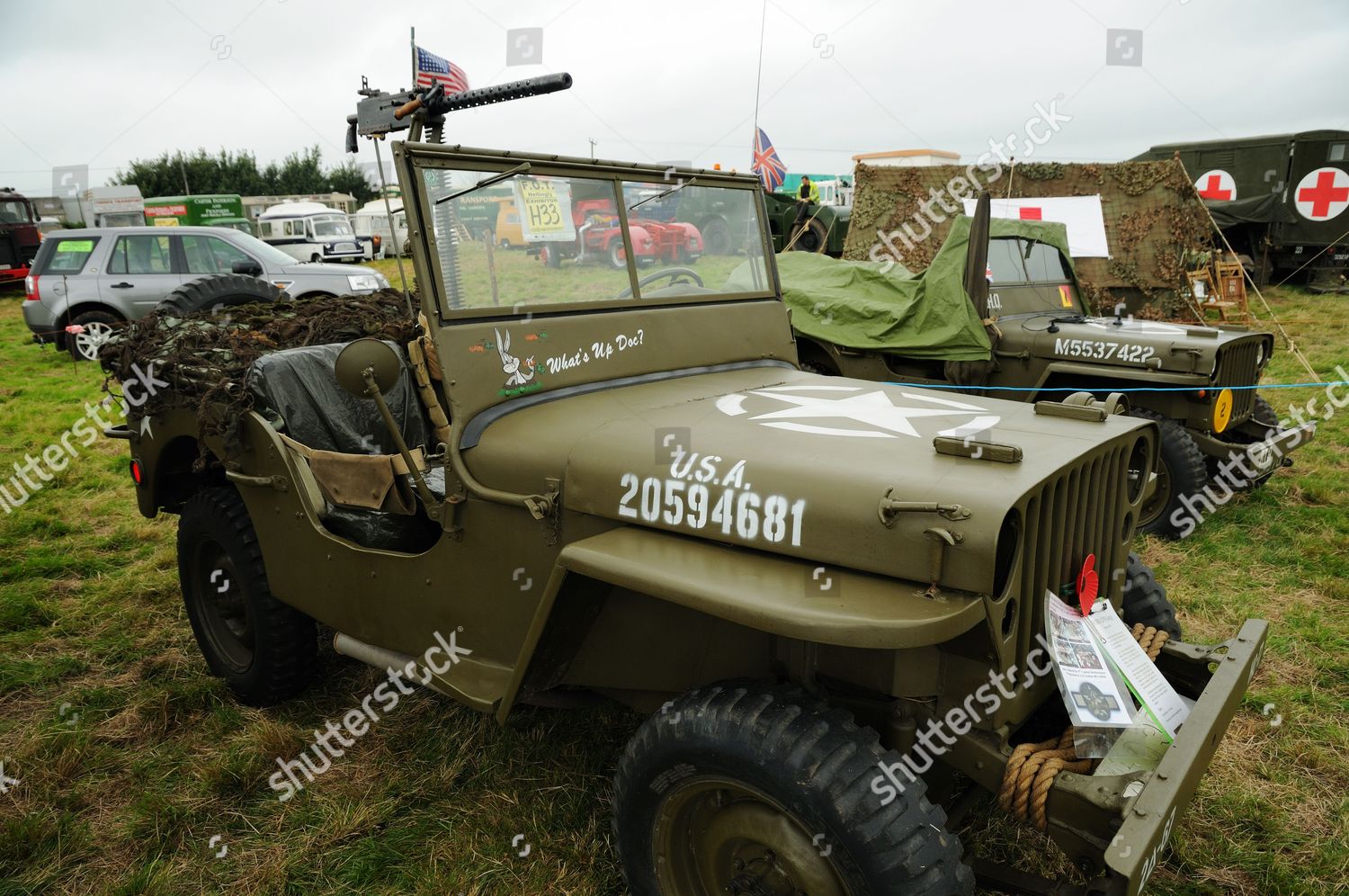 1940s Us Army Willys Mb Jeep Editorial Stock Photo - Stock Image ...