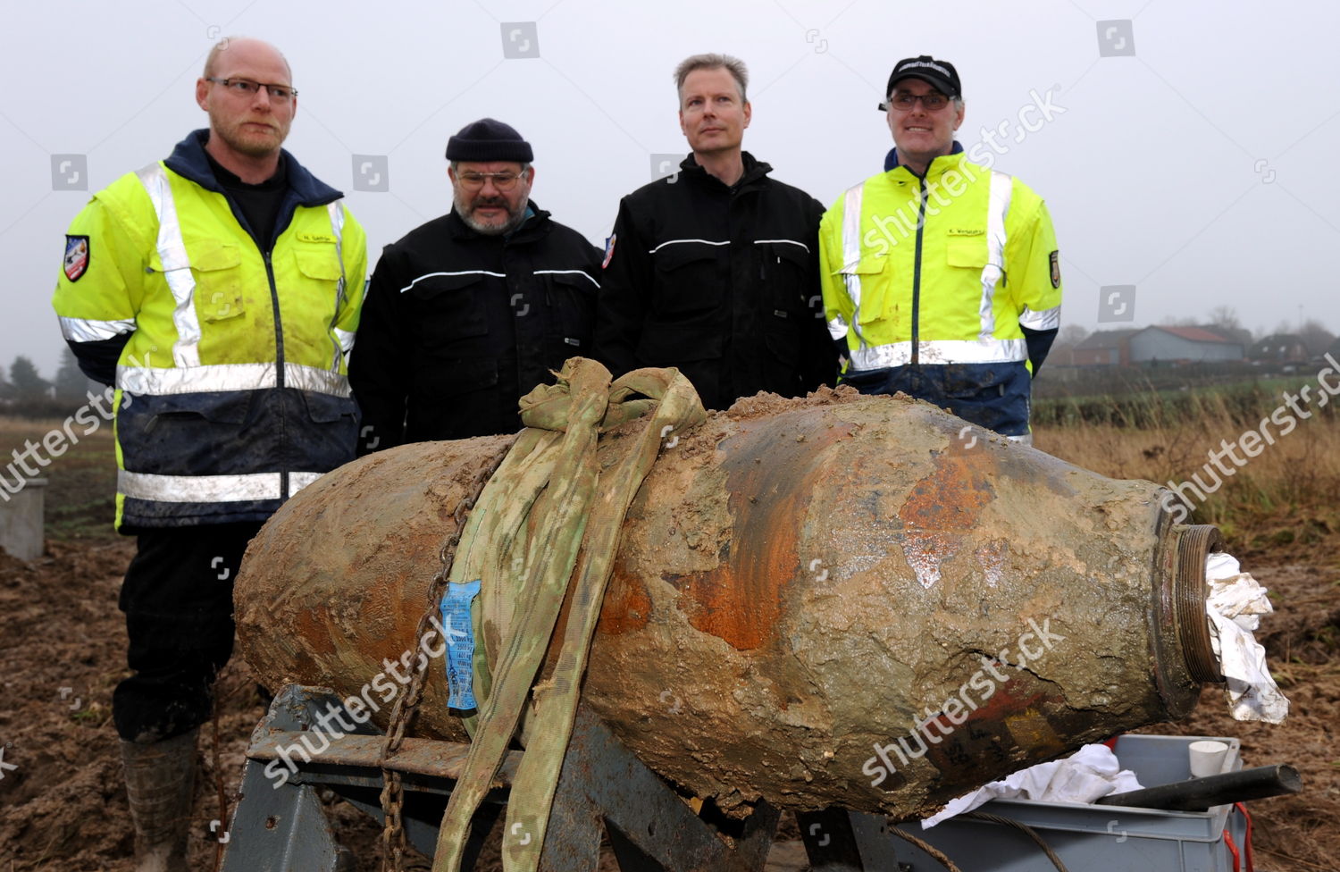 Bomb Disposal Team Around Demolition Expert Editorial Stock Photo ...