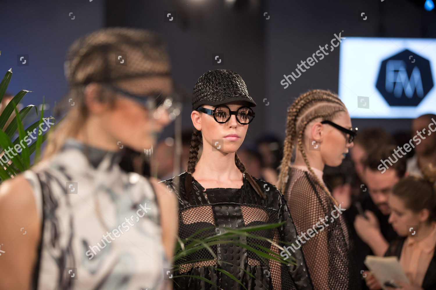 Models Present Creations By Designer Franziska Editorial Stock Photo ...