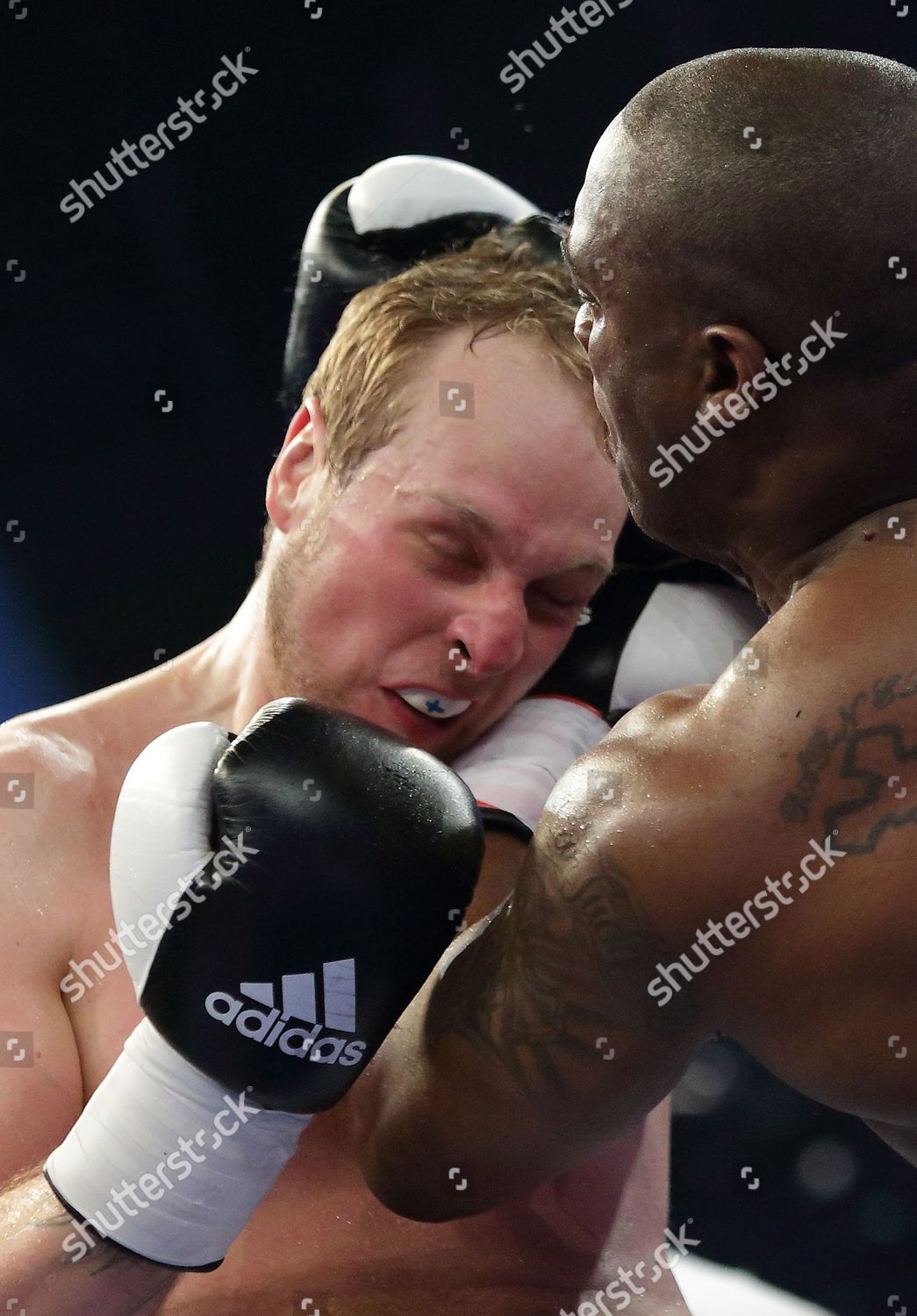 British Boxer Michael Sprott R Action Editorial Stock Photo - Stock Image | Shutterstock