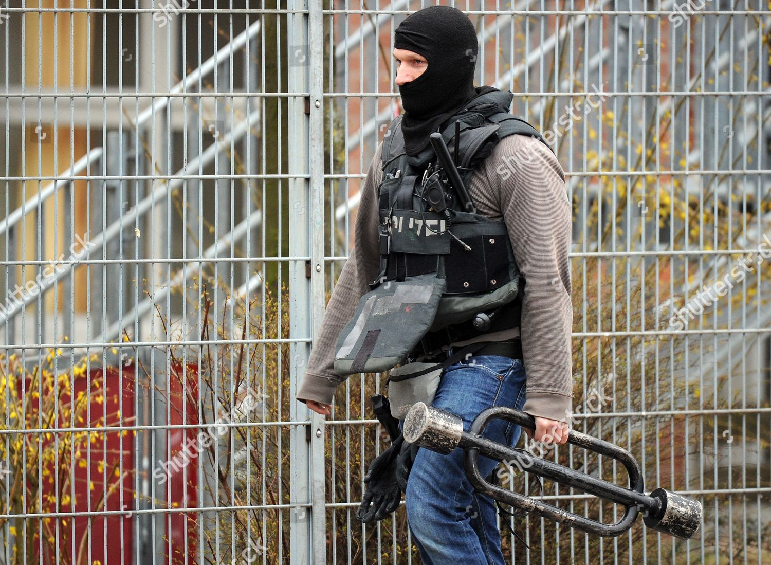 Officer Special Response Unit German State Editorial Stock Photo ...