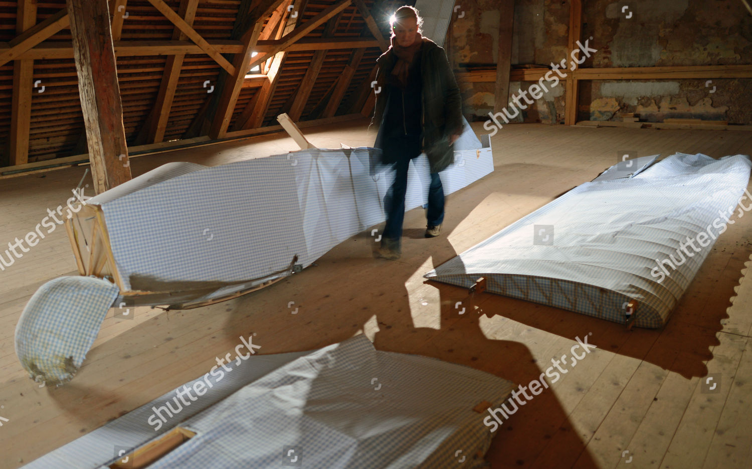 True Scale Replica Colditz Glider Lies Editorial Stock Photo - Stock ...