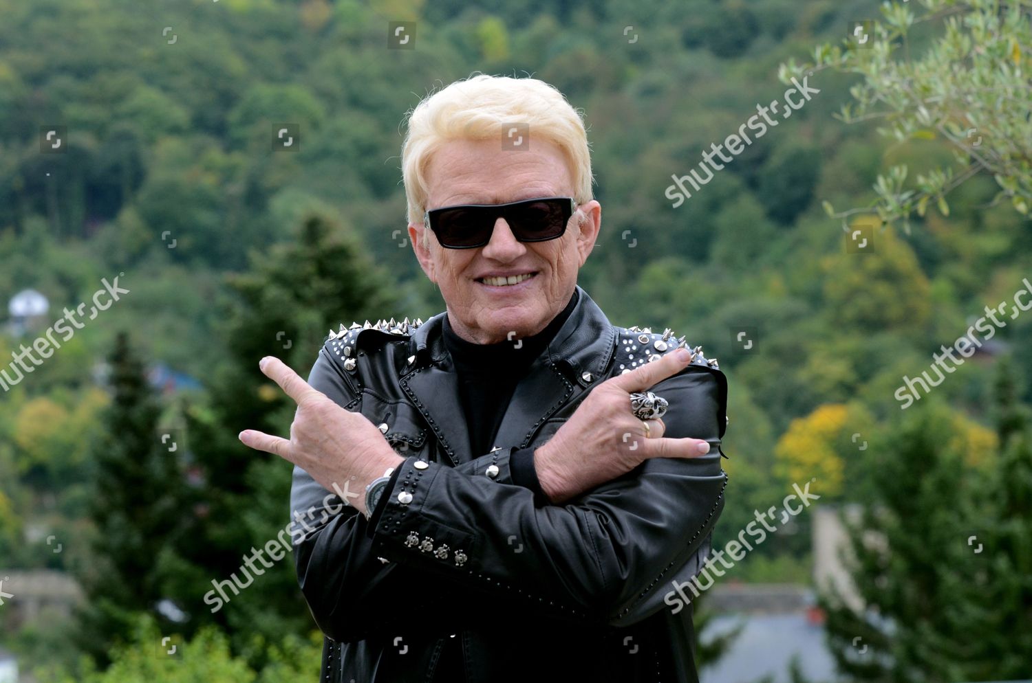 German Singer Heino Poses Rocker During Editorial Stock Photo - Stock ...