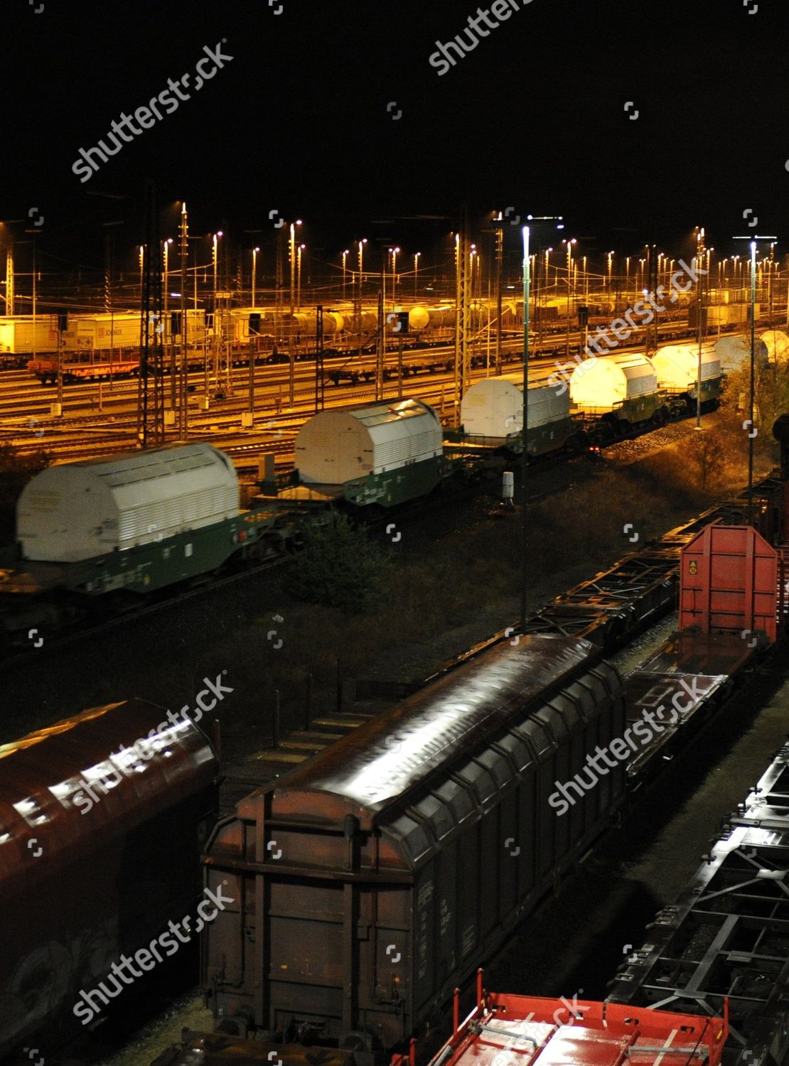 Train Castor Nuclear Waste Containers Arrives Editorial Stock Photo ...