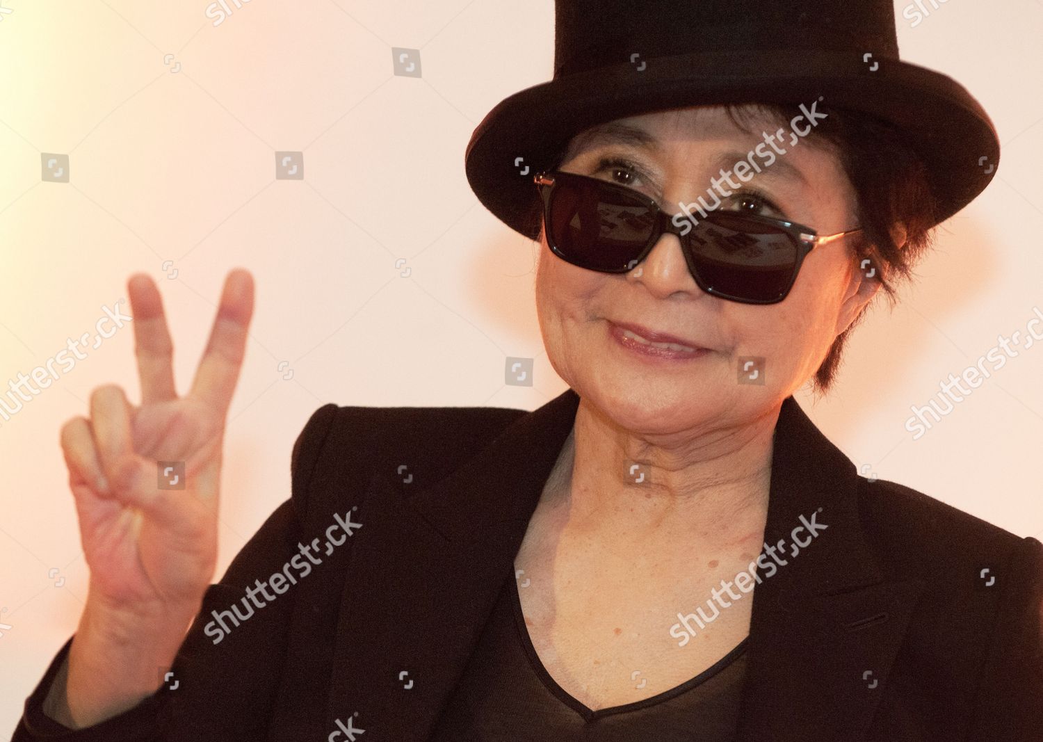 Japanese Human Rights Activist Artist Yoko Editorial Stock Photo ...