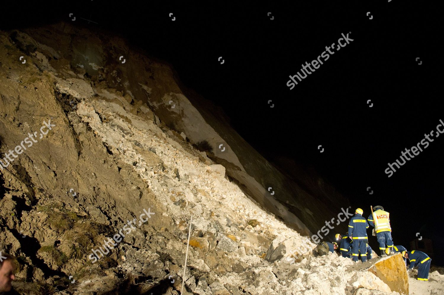 Members German Federal Agency Technical Relief Editorial Stock Photo ...