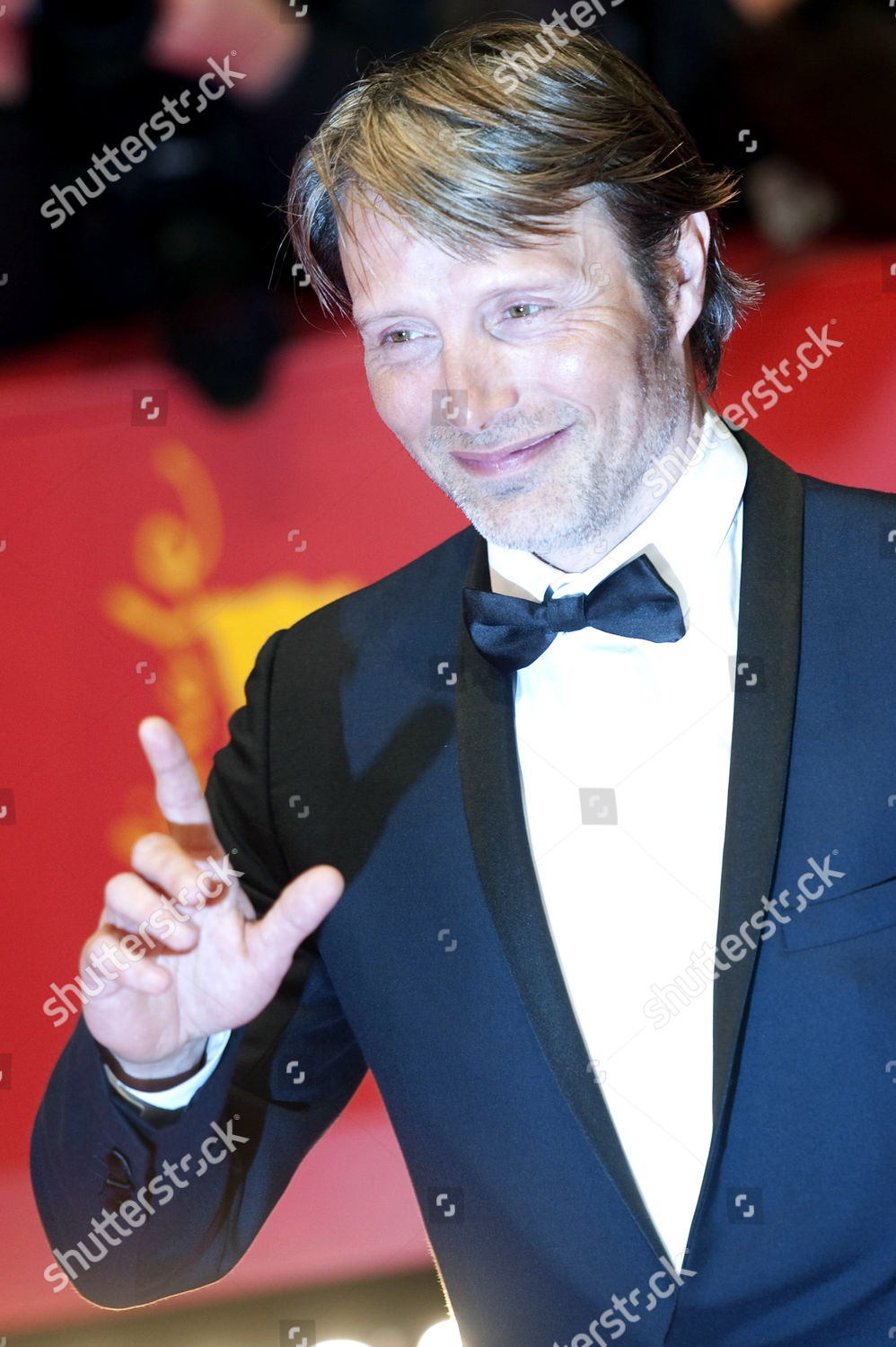 Danish Actor Mads Mikkelsen Arrives Awarding Editorial Stock Photo ...