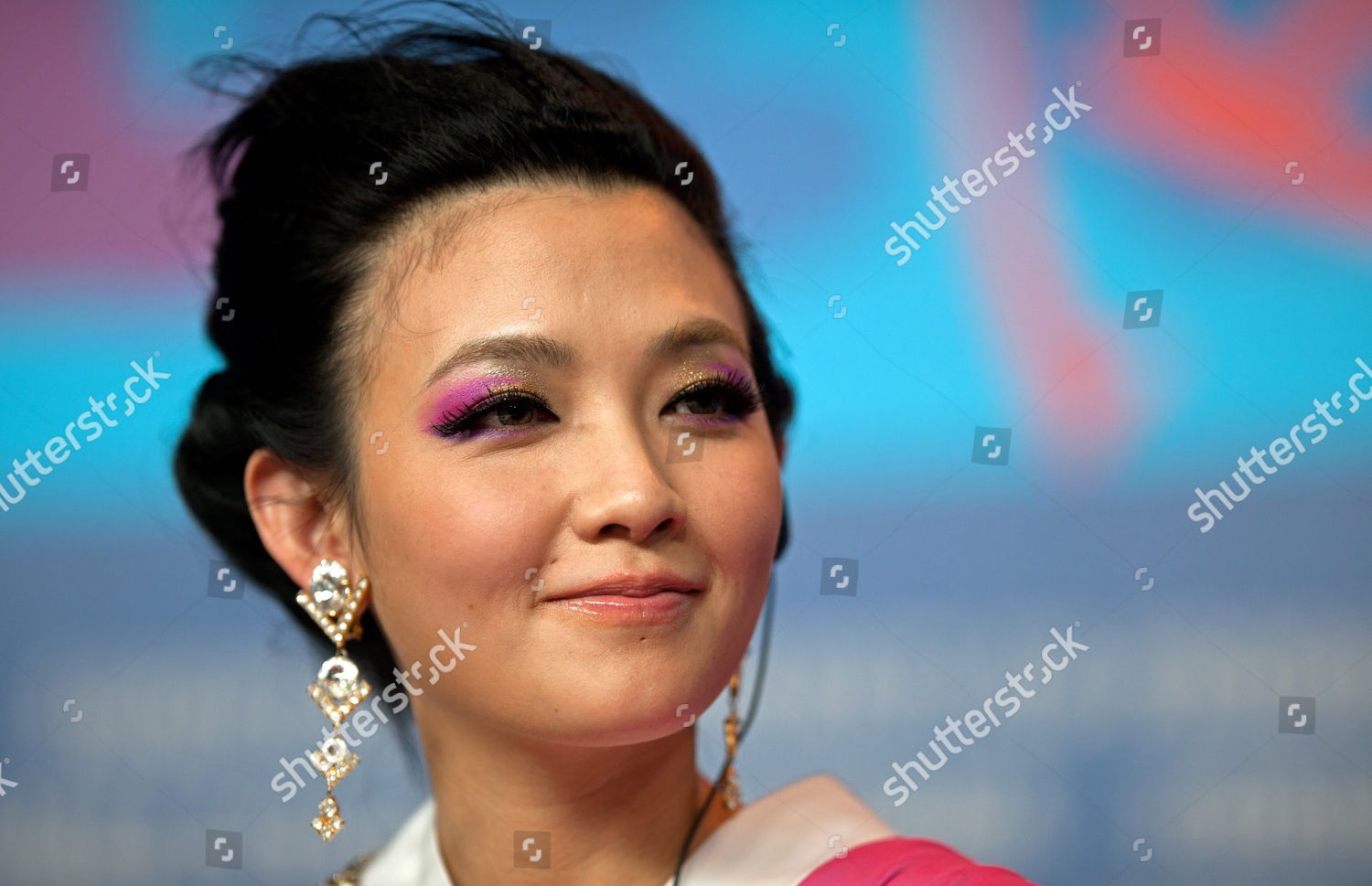 Actress Fan Hsiao Shuan Attends Press Editorial Stock Photo - Stock ...