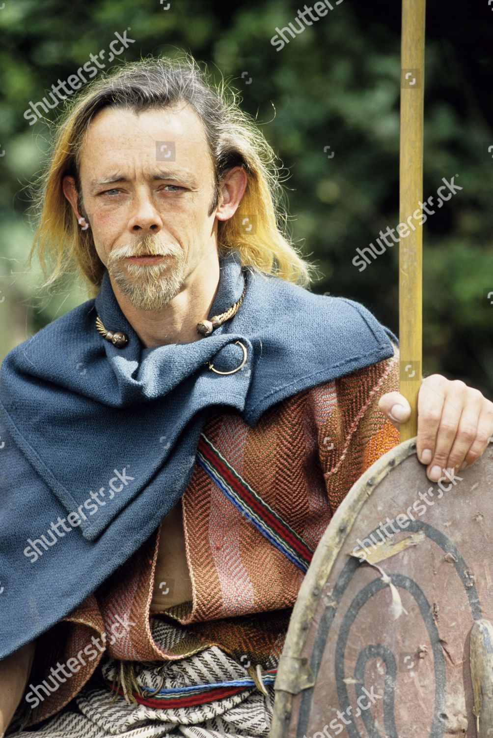 One Actors Reconstructed Celtic Village Castell Editorial Stock Photo ...