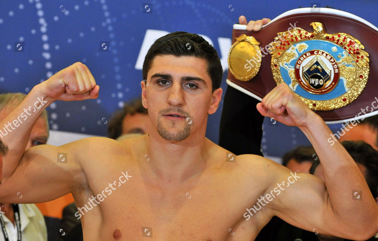 German Boxer Marco Huck Poses Photographers Editorial Stock Photo ...