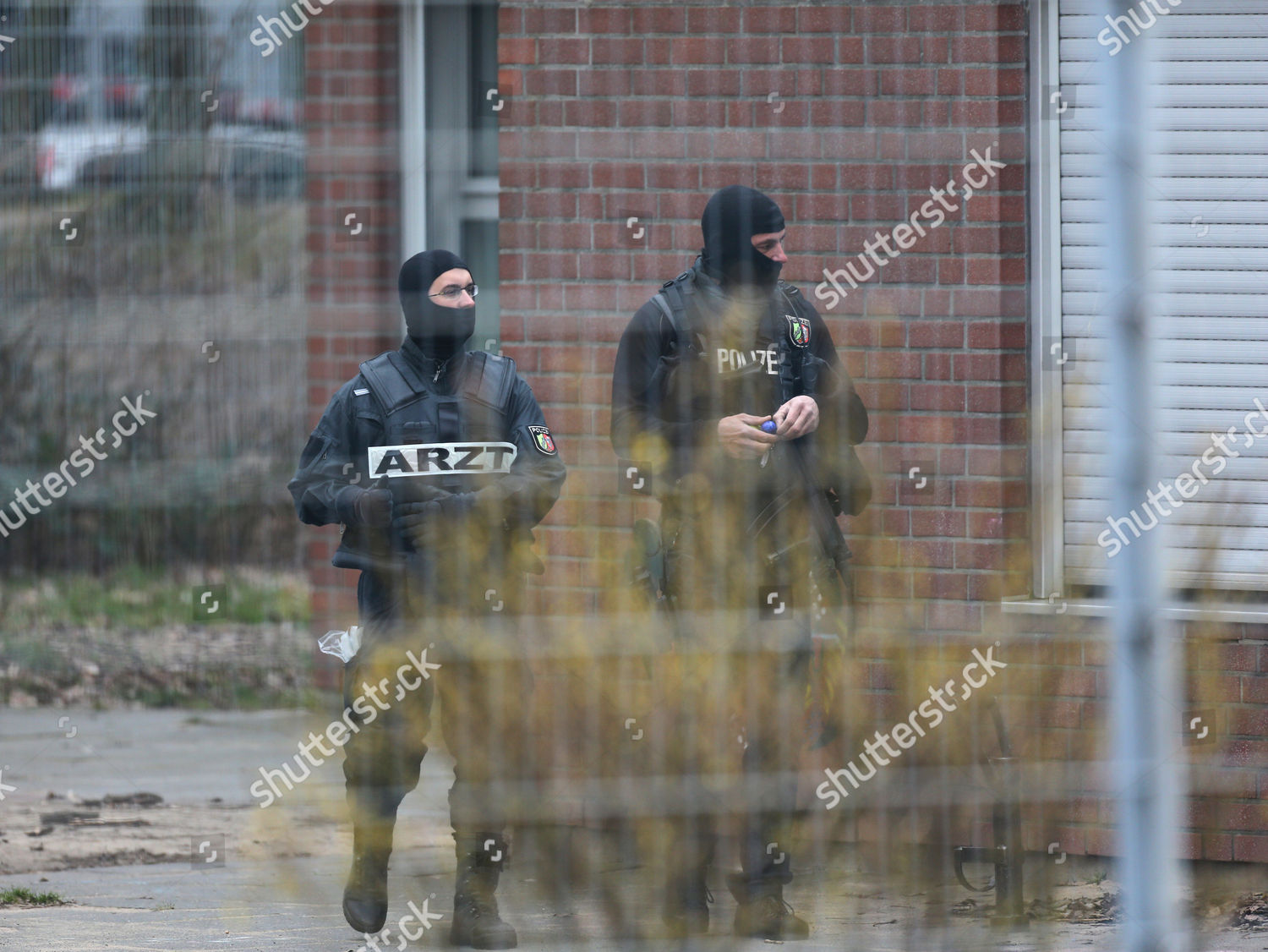 Officer Special Response Unit German State Editorial Stock Photo ...